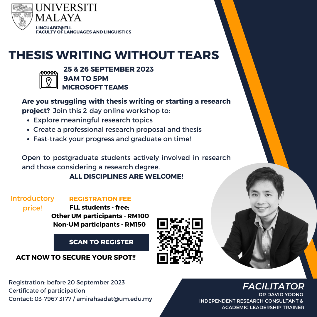 Welcome to Faculty of Languages and Linguistics